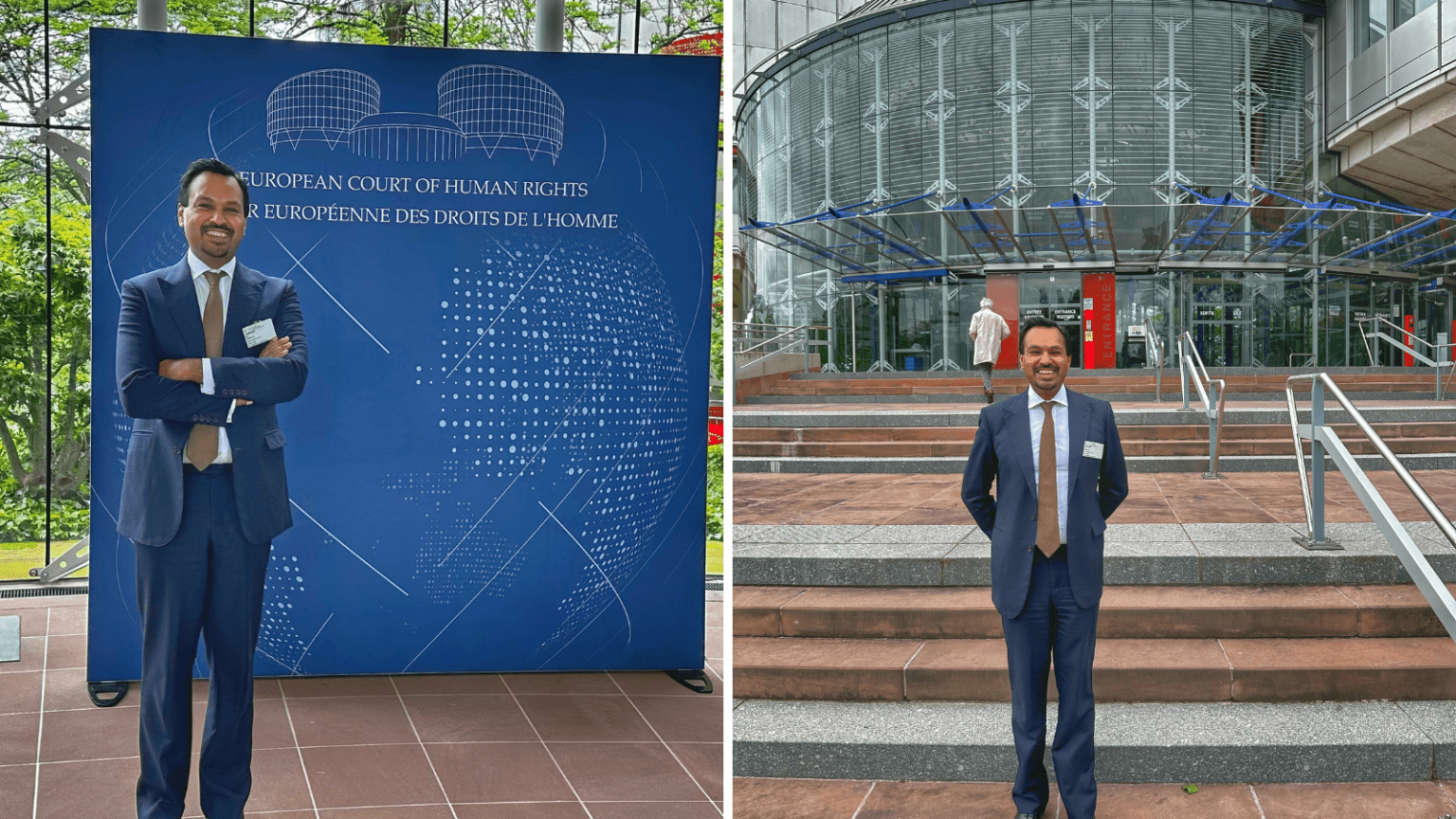 Sam Karim KC at the European Court of Human Rights - Kings Chambers