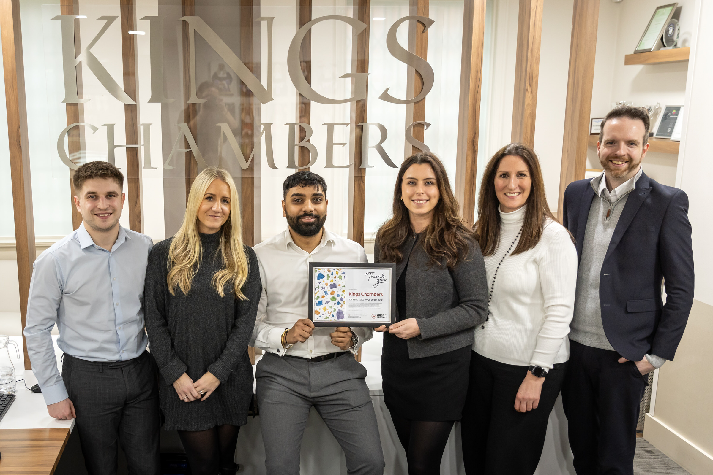 Kings Chambers Chosen as a 'Wood Street Hero' by the Wood Street ...