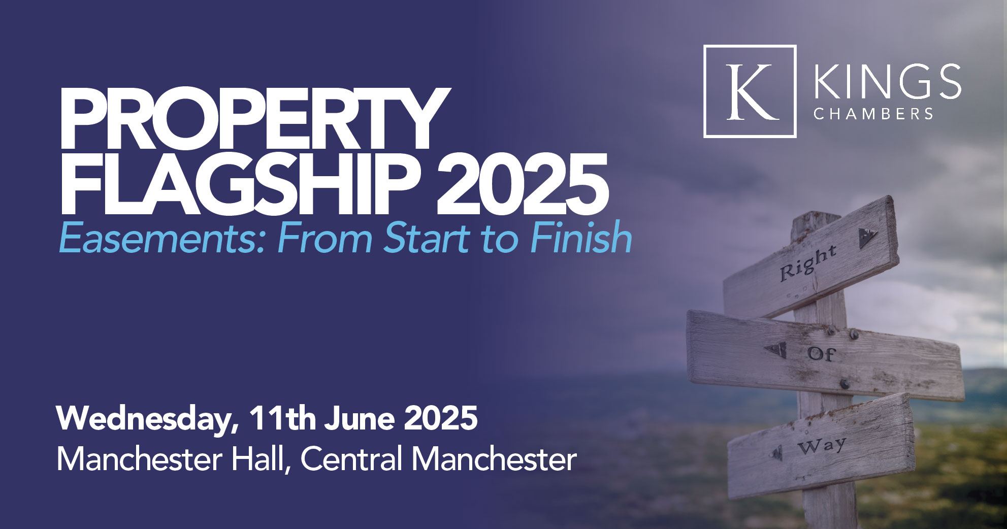 Kings Chambers Property Flagship 2025 | Easements: From Start to Finish (Manchester) - Kings ...